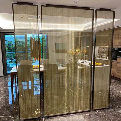 Privacy Protection Laminated Glass Partition Screens 3mm-12mm Thickness